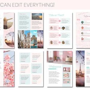 100+ Page Travel Ebook Templates for Canva, Blogger Templates, Ebook ...
