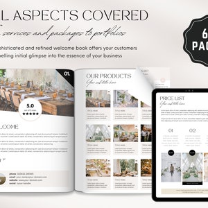 Venue Rental Welcome Book, Editable Onboarding Template, Venue Hire ...