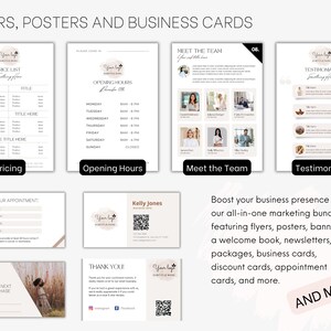 Virtual Assistant Template, VA Branding Kit, Virtual Assistant Client ...