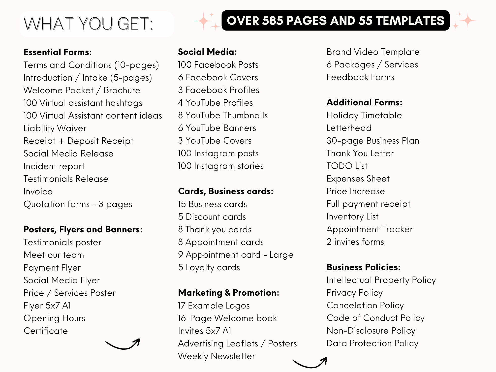 Virtual Assistant Template, VA Branding Kit, Virtual Assistant Client ...