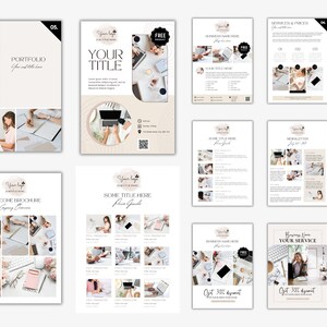 Virtual Assistant Template, VA Branding Kit, Virtual Assistant Client ...