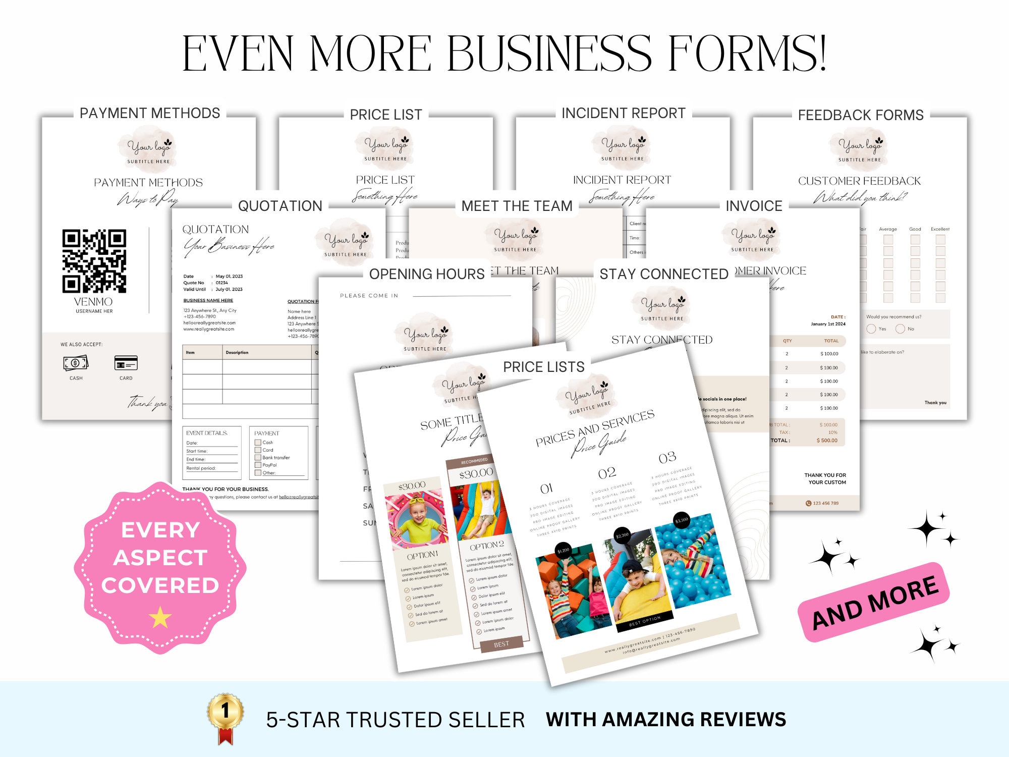 Bounce House Rental Contract Template, Editable Inflatables Agreement ...