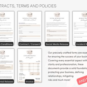 Mobile Bar Forms, Editable Bartending Business Contract, Bartending ...