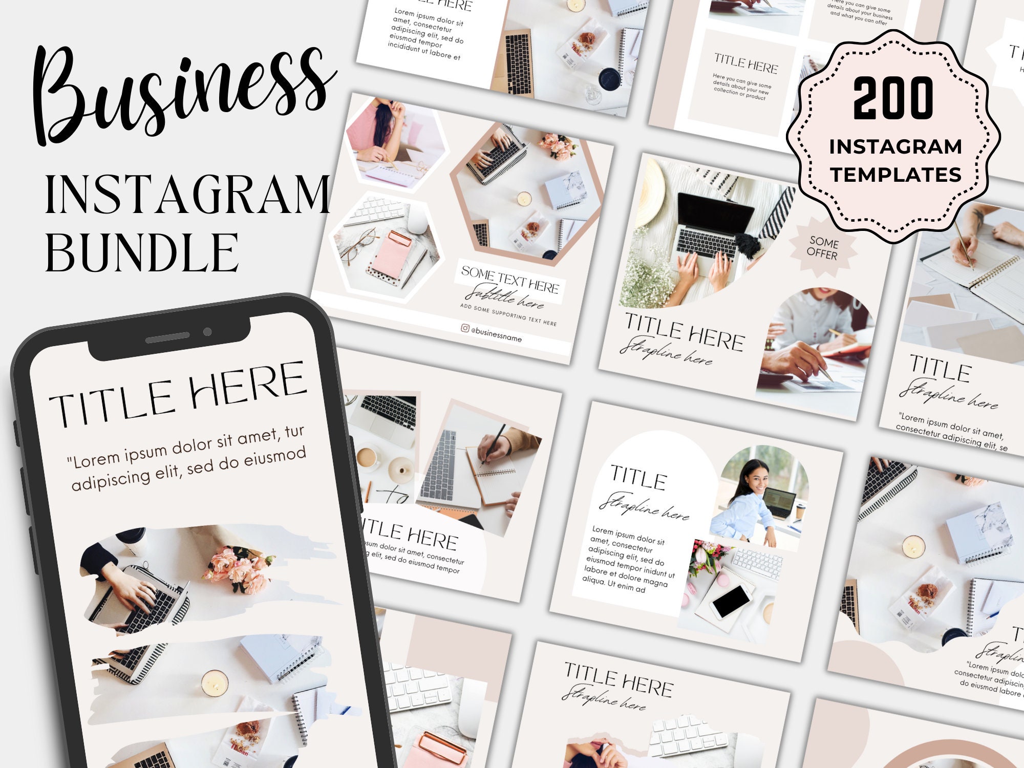 Virtual Assistant Template Bundle, Virtual Assistant Social Media, VA ...