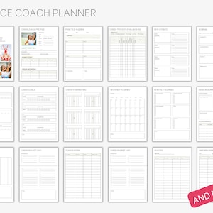 Editable Cheer Coach Binder, Cheer Coach Planner, Cheerleading ...