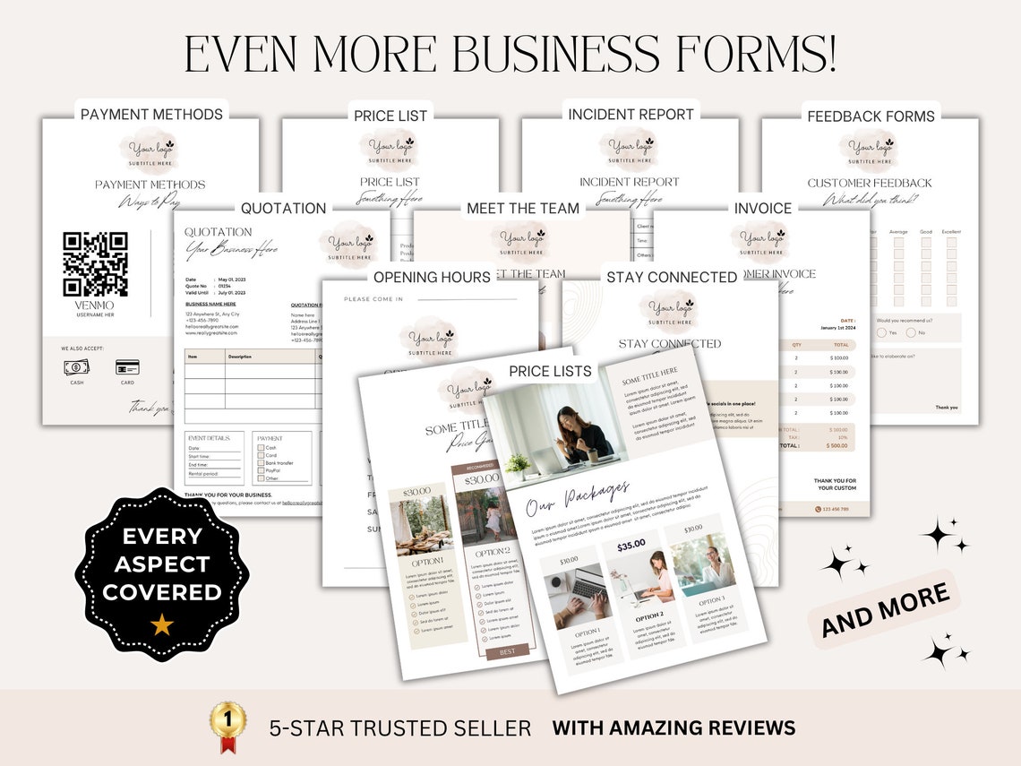 Virtual Assistant Template, VA Branding Kit, Virtual Assistant Client ...