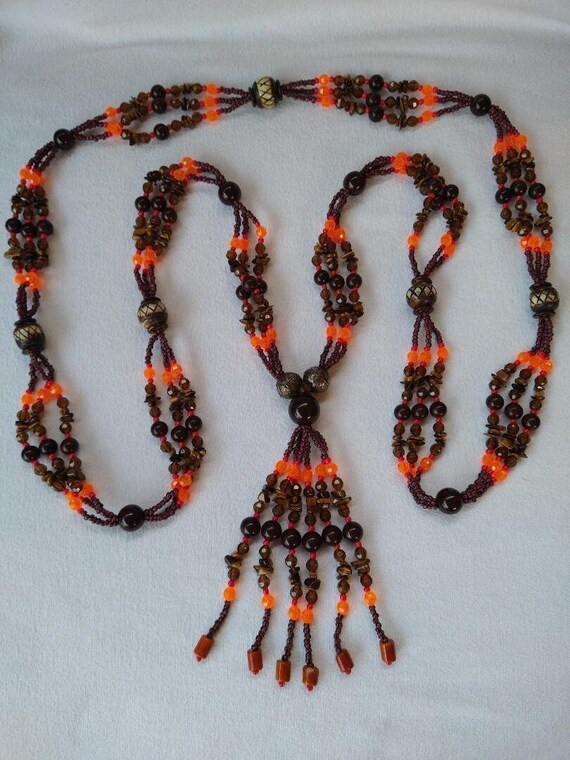 Collar De Mazo De Oya Beaded Santeria Necklace for Oya. - Etsy