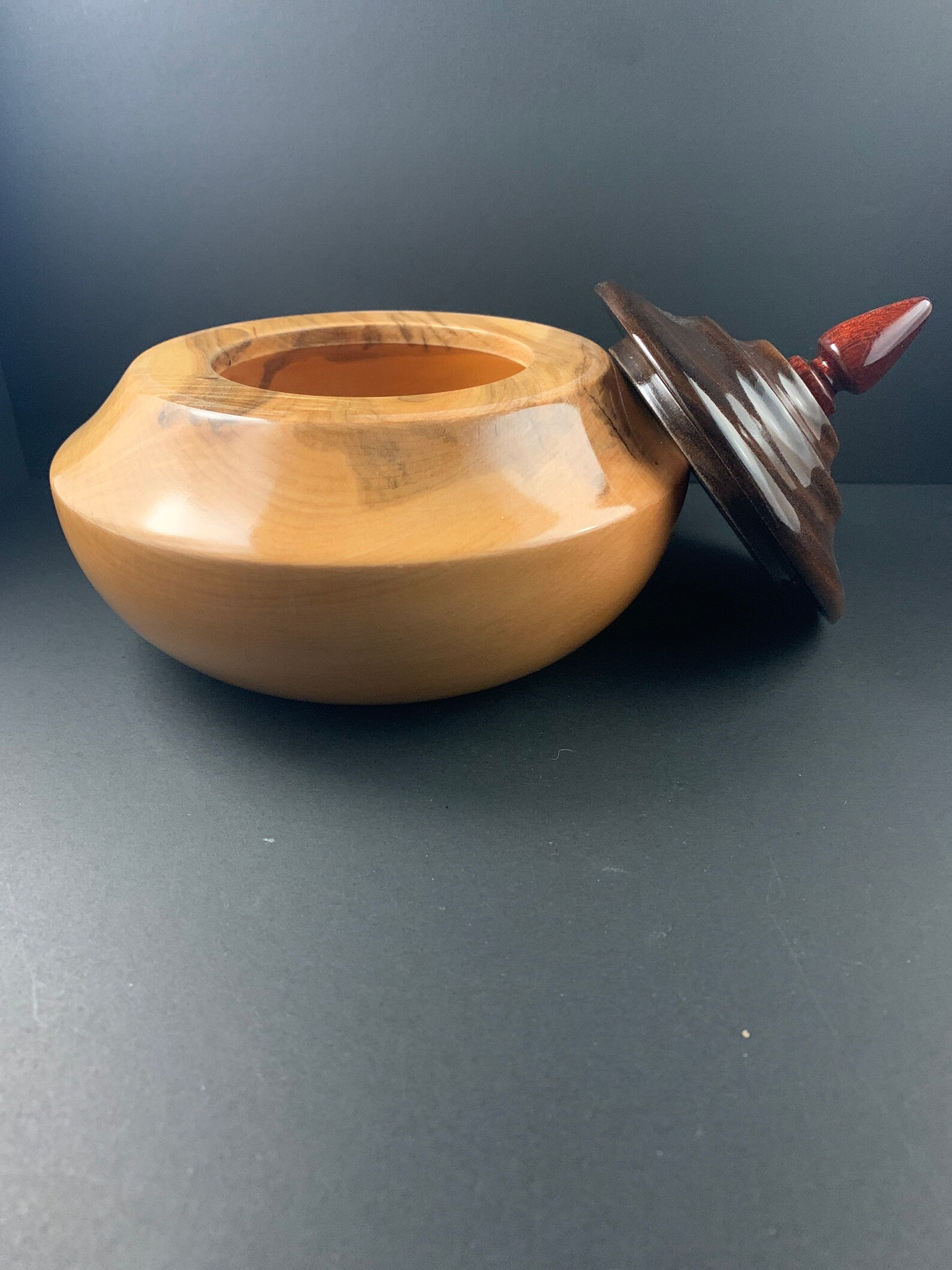 Handcrafted Lidded Bowl - Etsy