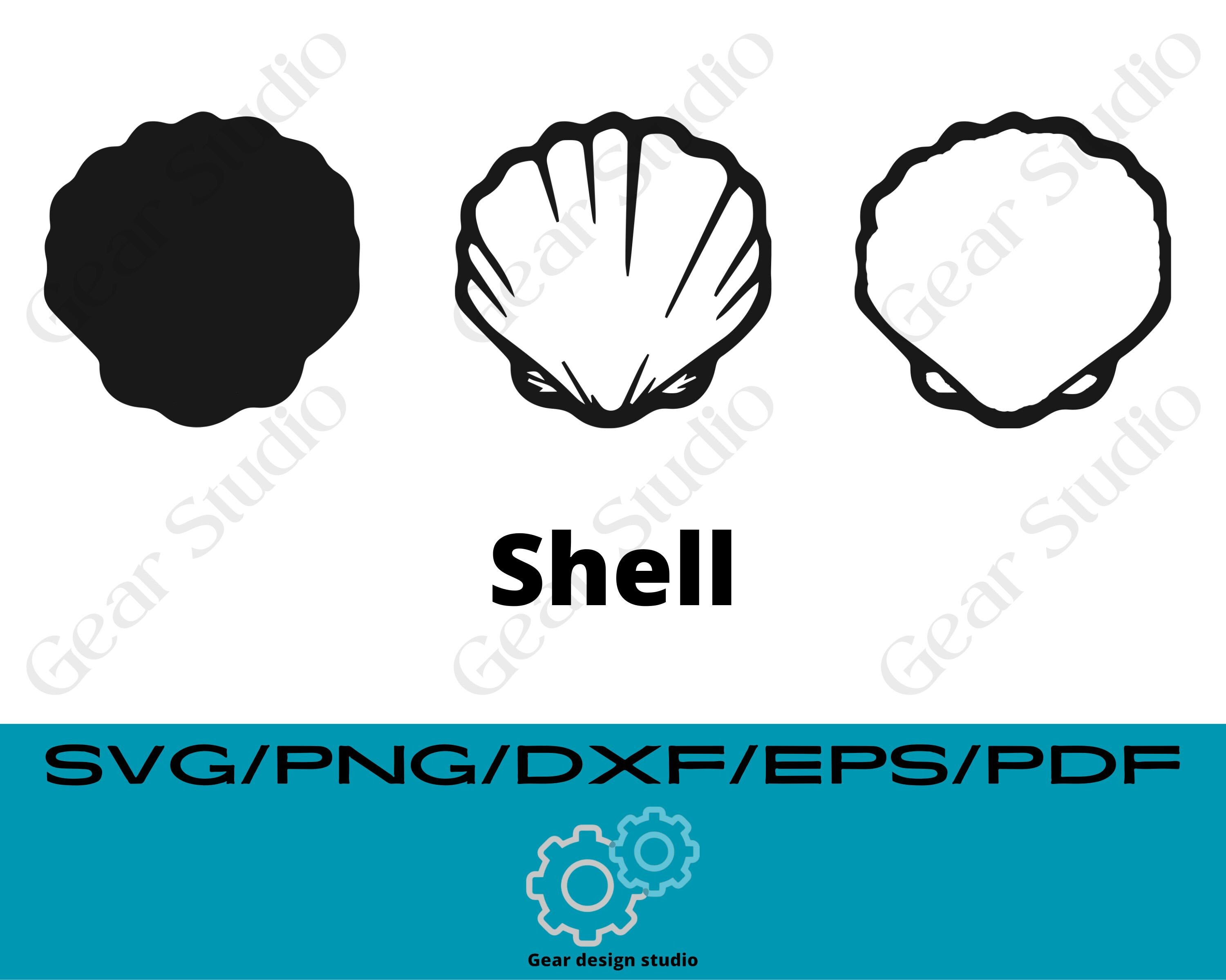 Shell Svg, Shell Png, Shell Silhouette, Ocean Svg, Instant Download - Etsy