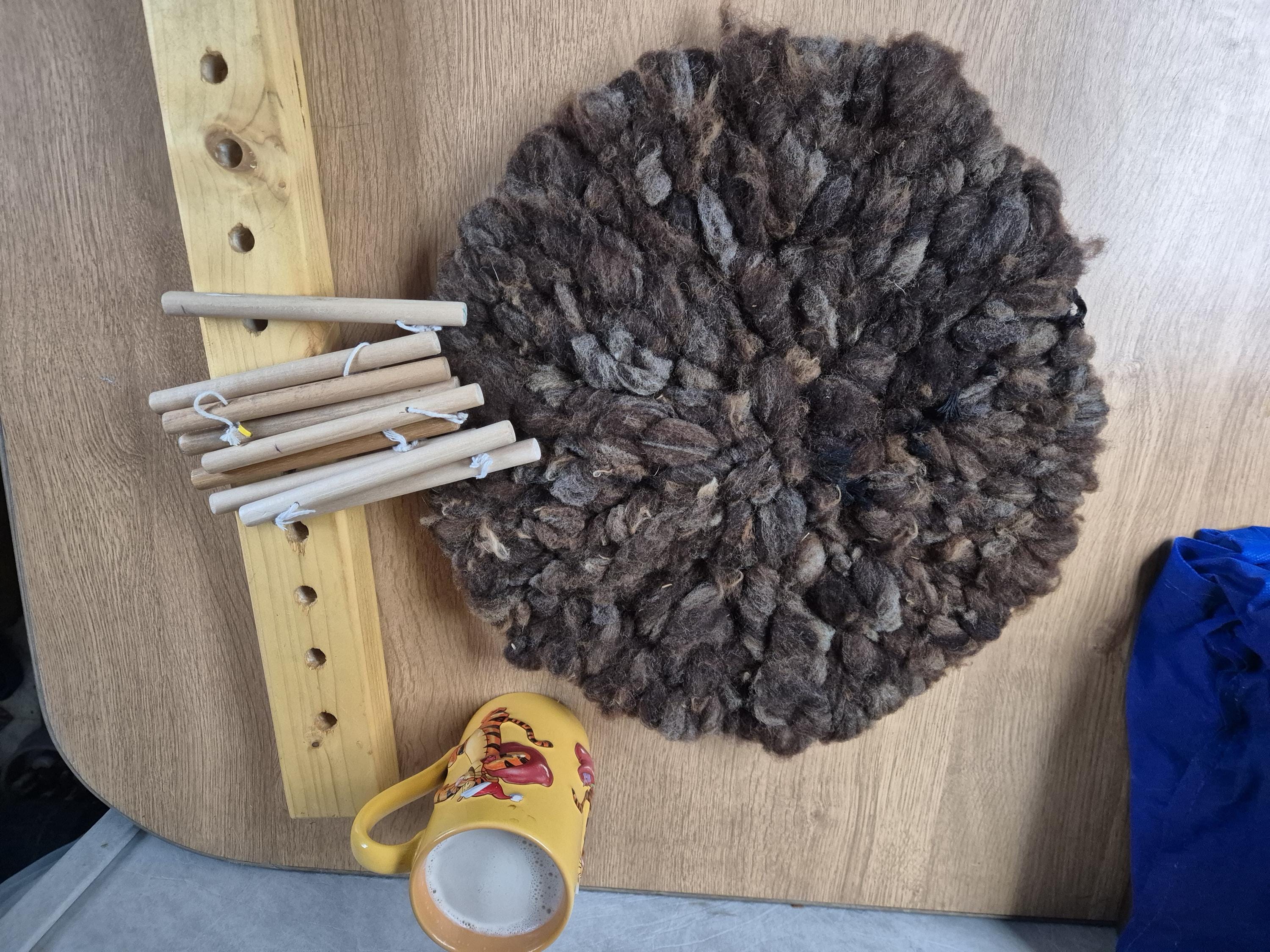 Create Your Own Circular Peg Loom Seat Pad – Instant Download Tutorial ...