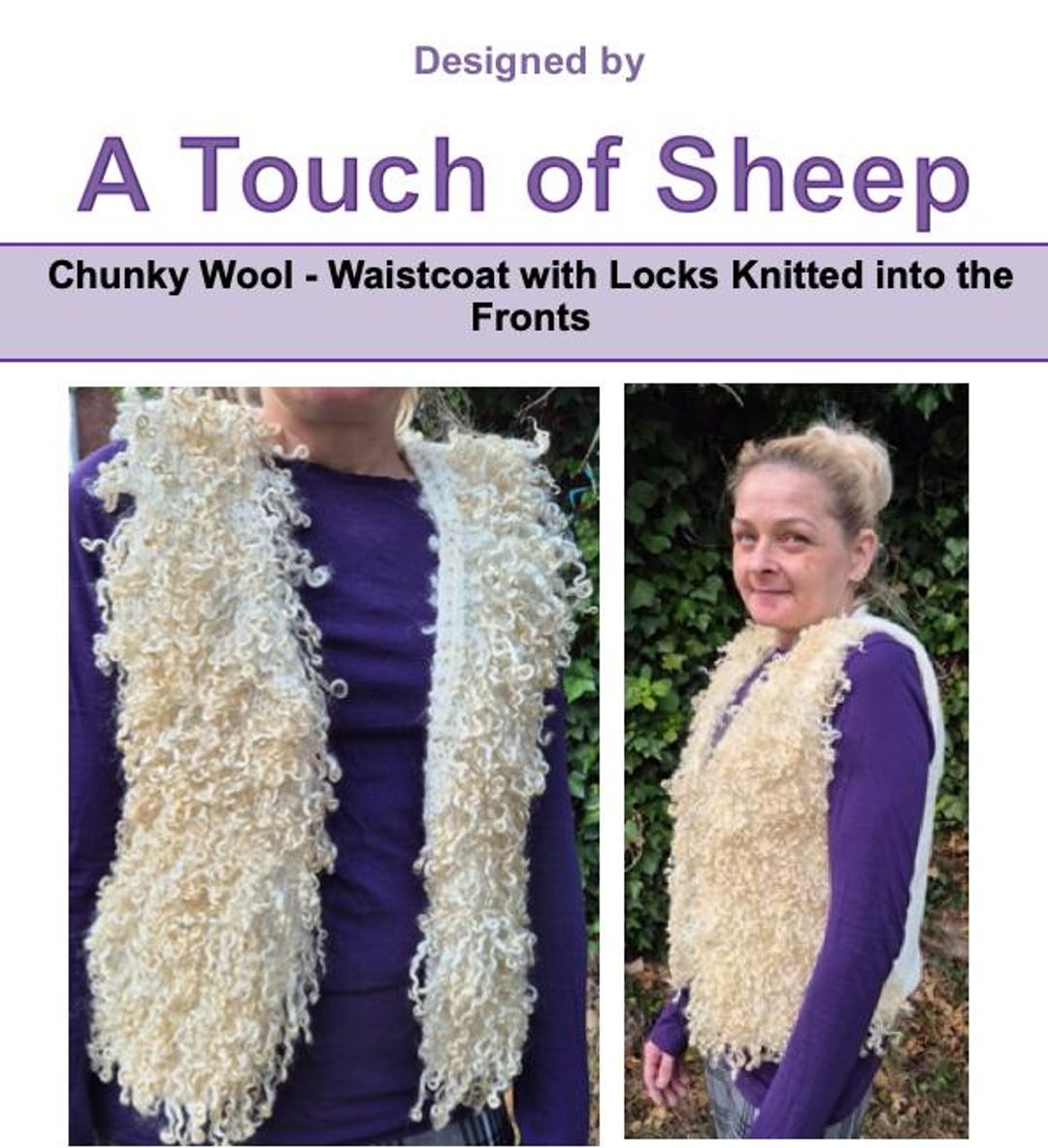 Knitting Pattern: How to Knit a Waistcoat With Stunning Locks – Instant ...