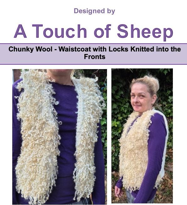 Knitting Pattern: How to Knit a Waistcoat With Stunning Locks – Instant ...