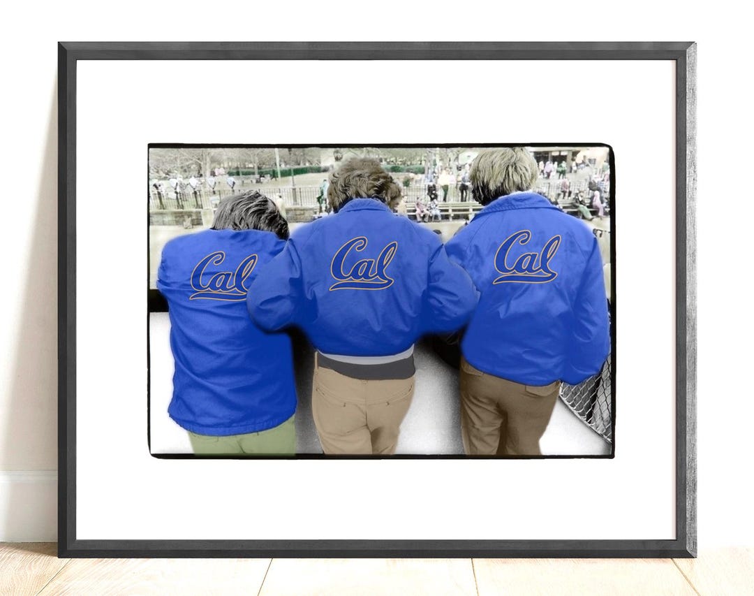 University of California Berkeley Jackets. Fine Art Color Street ...