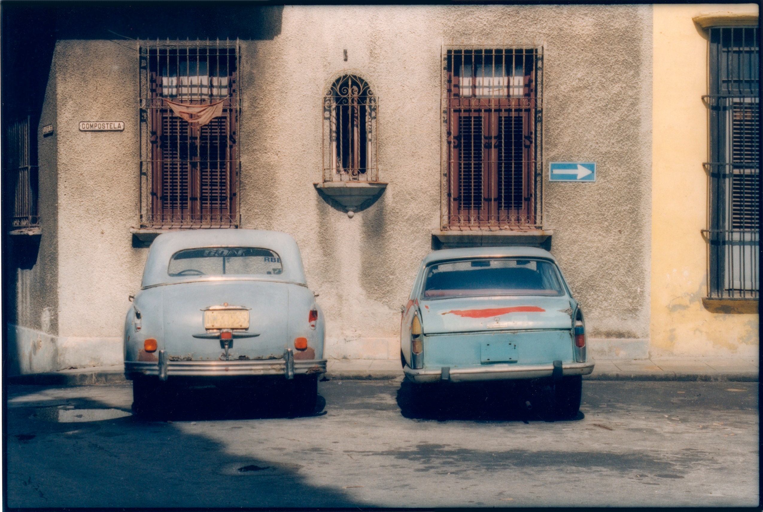 Two Blue Cars Havana Fine Art Photography Print Wall Art - Etsy
