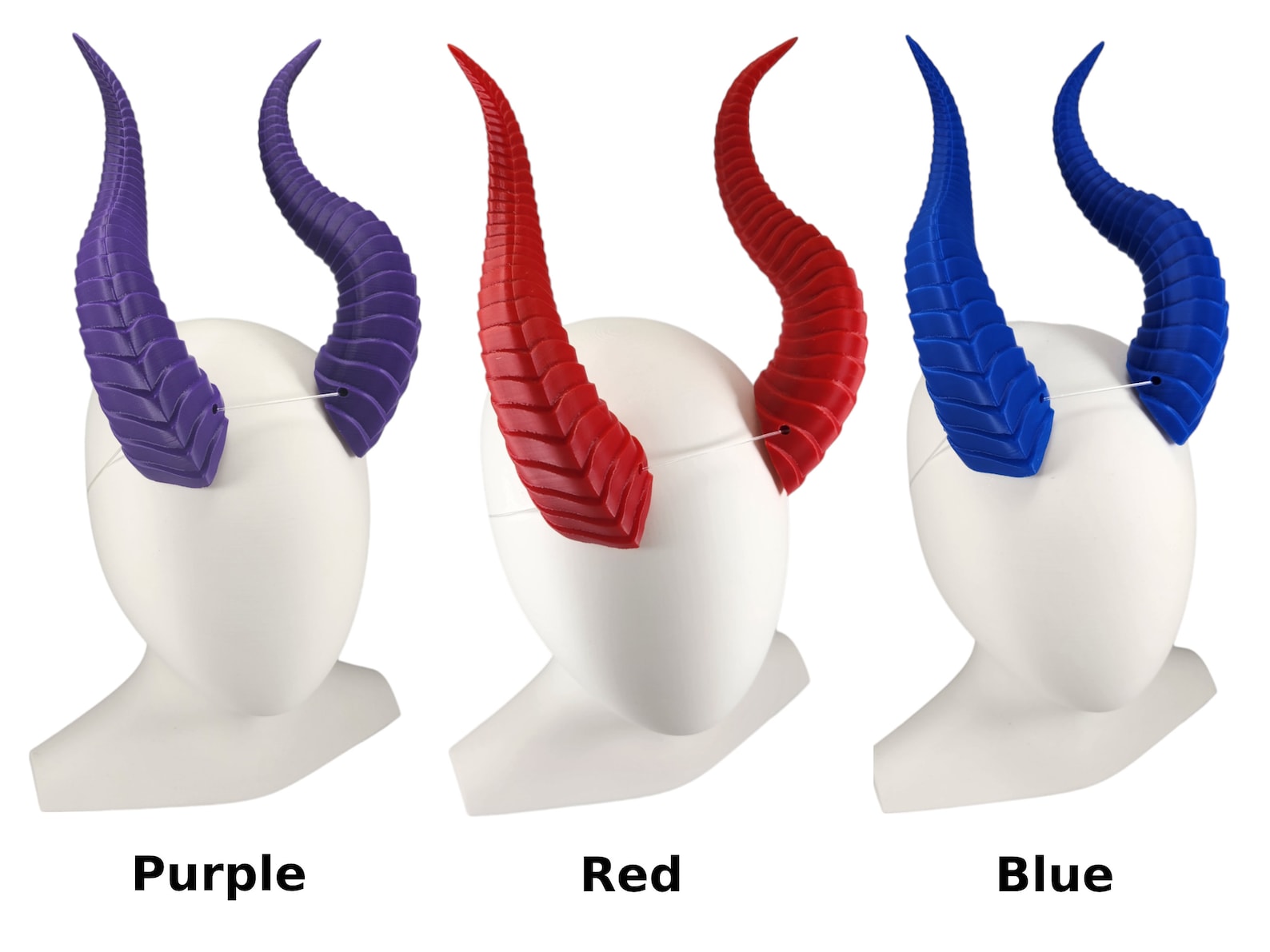 Dragon Horns for Headset 3D Printed Horns for Headphones Satyr Horn ...