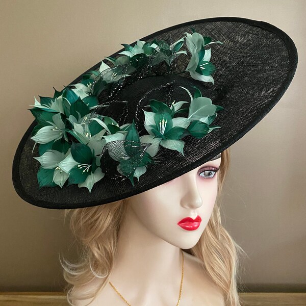 Green Cocktail Hat - Etsy