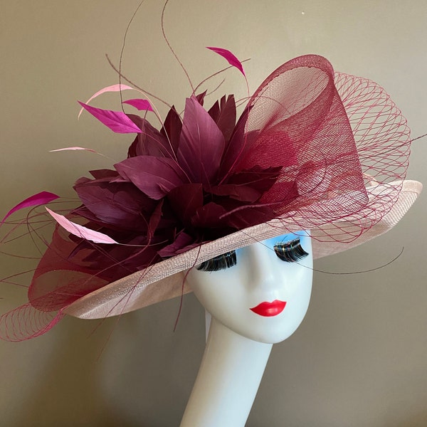 Wine Derby Hat - Etsy