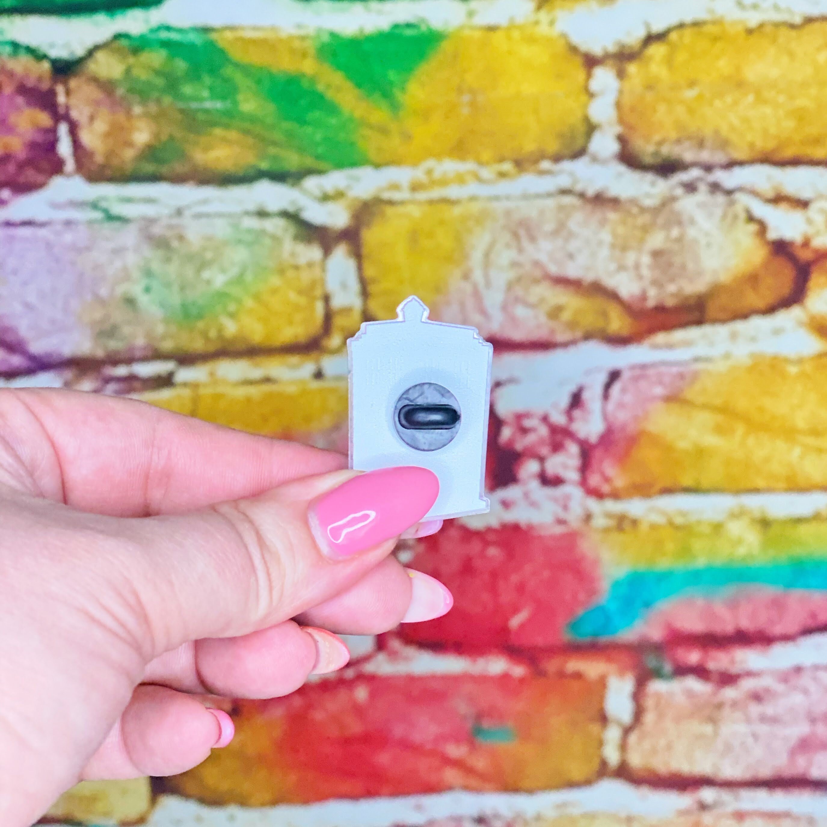 TARDIS Pin Doctor Who TV Show Space Ship Acrylic Pin Kawaii - Etsy