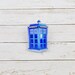 TARDIS Pin Doctor Who TV Show Space Ship Acrylic Pin Kawaii - Etsy