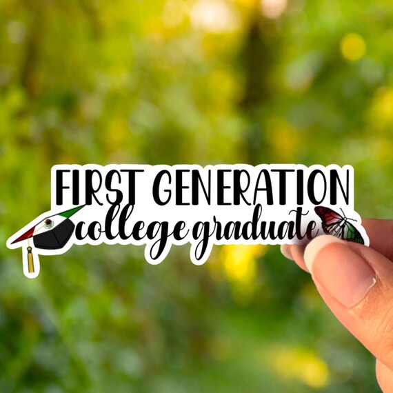First Generation Stickers College Student Sticker Graduate - Etsy
