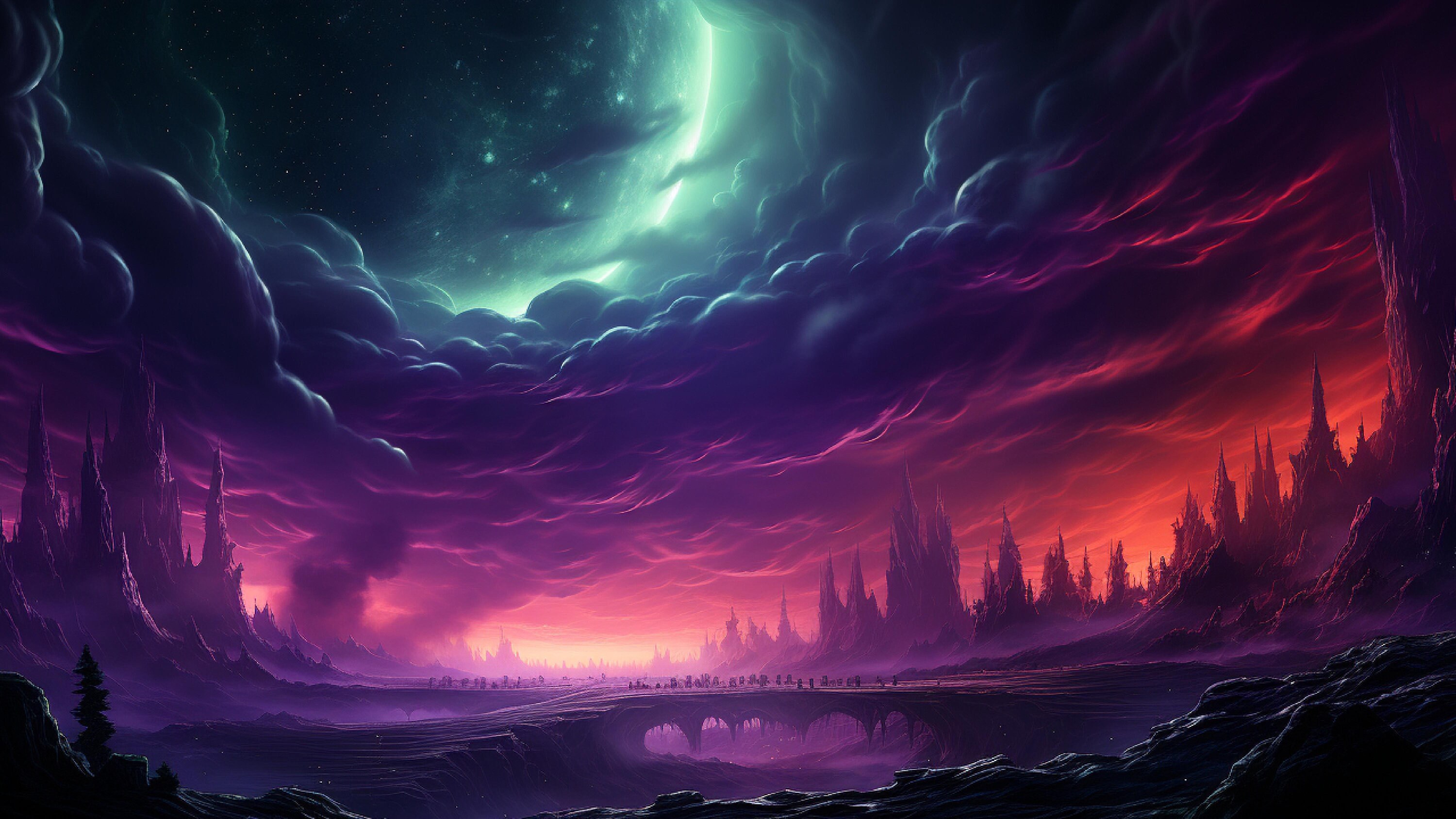 5 Stunning Fantasy Computer Wallpapers Computer Wall Paper, Digital ...