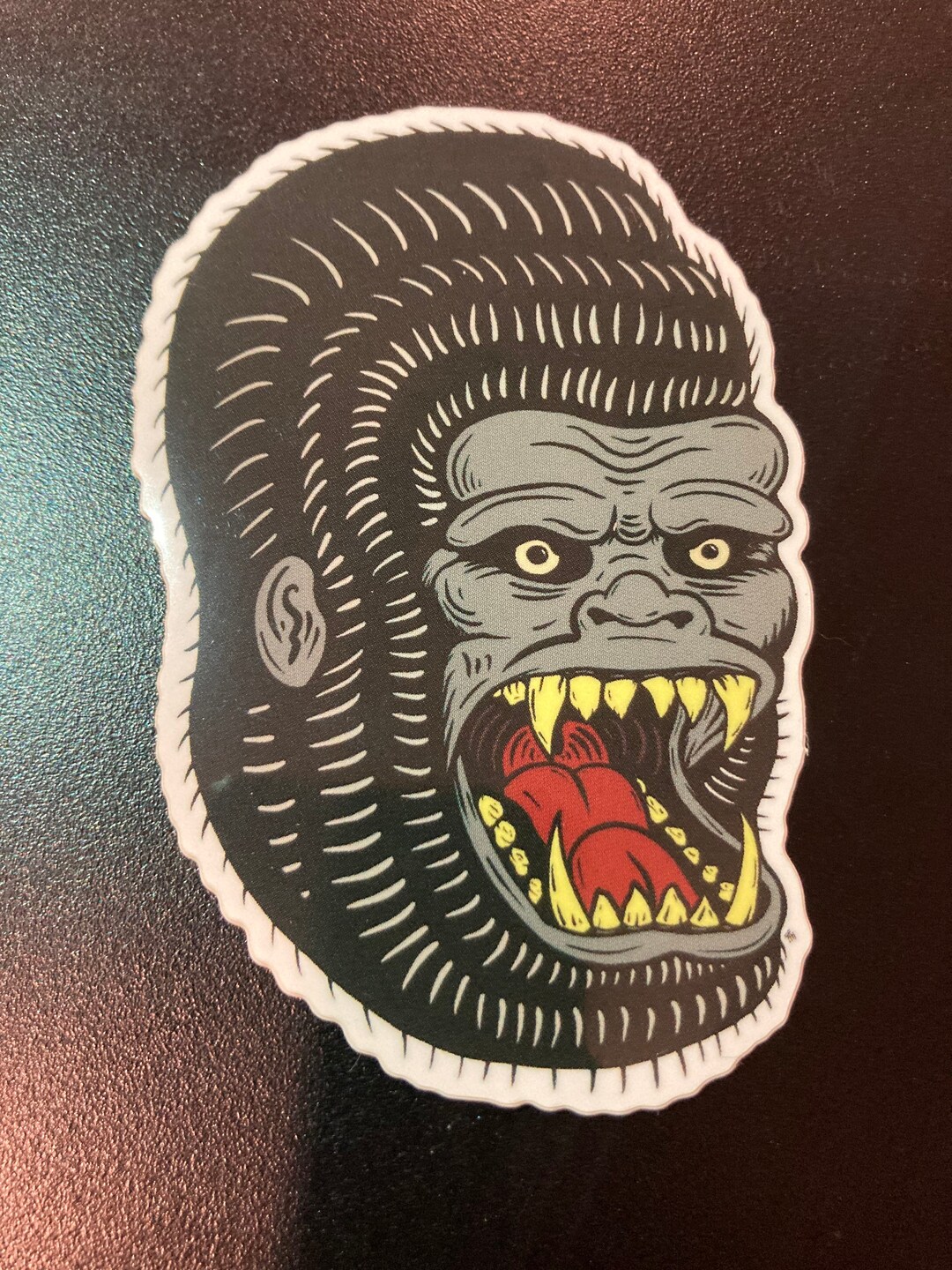 Silverback (vinyl Sticker) - Etsy