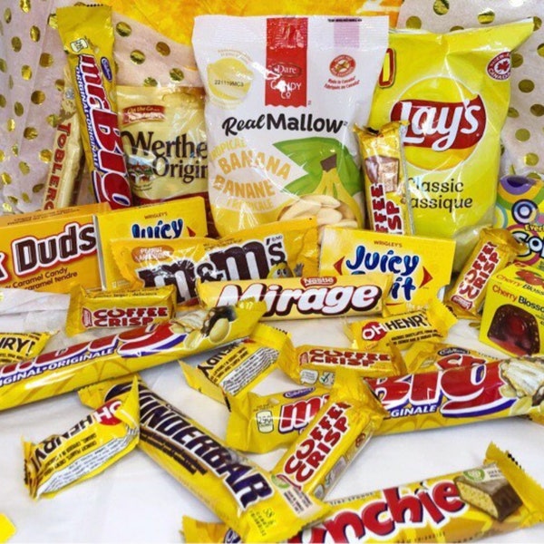 Yellow Care Package - Etsy