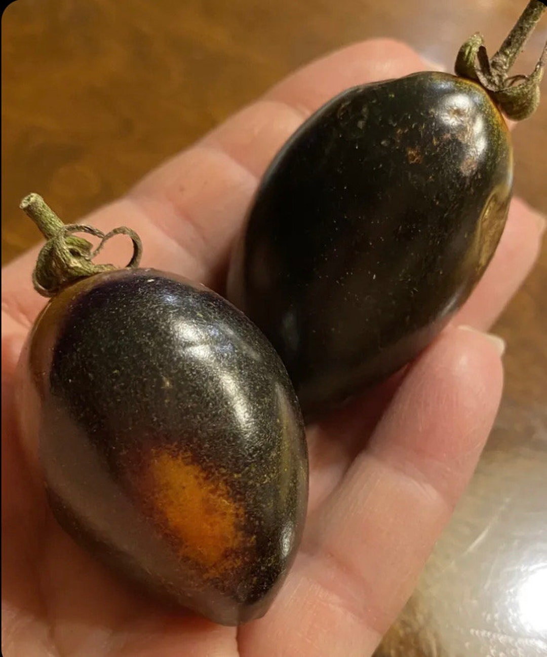 Midnight Roma Tomato Seeds USA NJ Grower Heirloom Organic NJ Seller ...