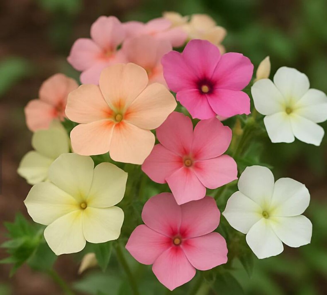 Phlox Pastel Shade Mix Seeds Heirloom USA NJ Seller Check My Store for ...