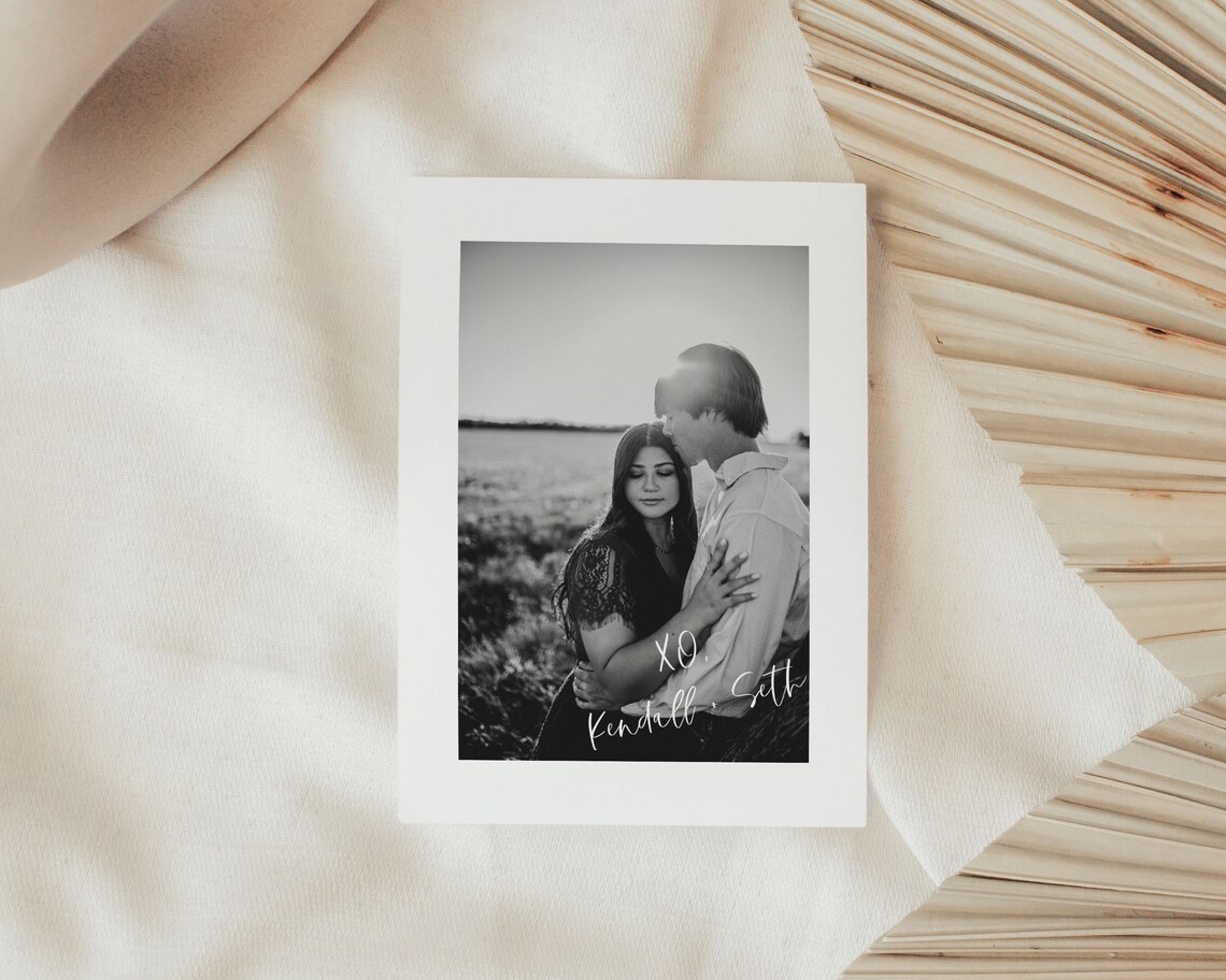 Modern & Simple Save the Date Template 100% EDITABLE DIY | Etsy