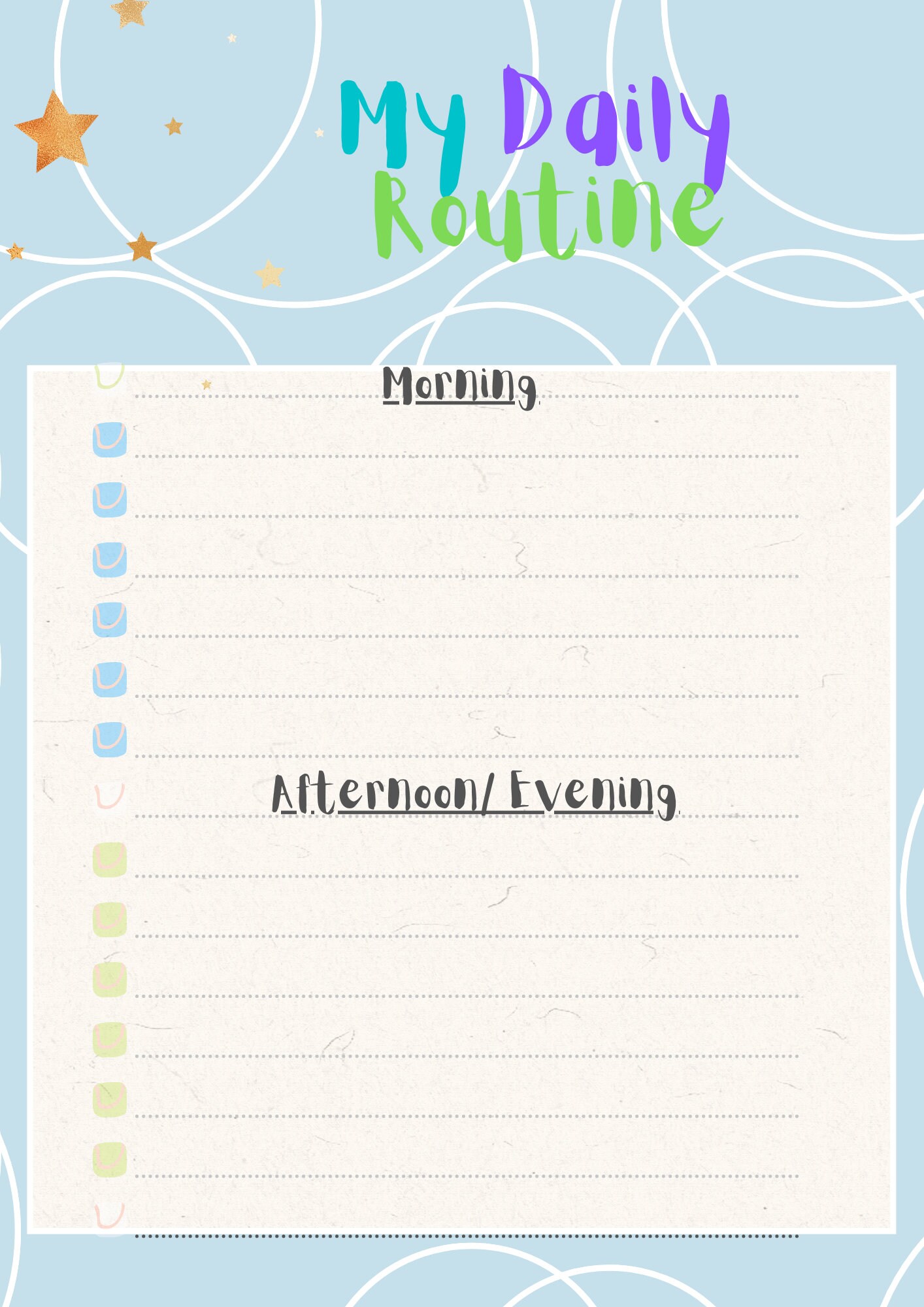 My Daily Routine - Etsy