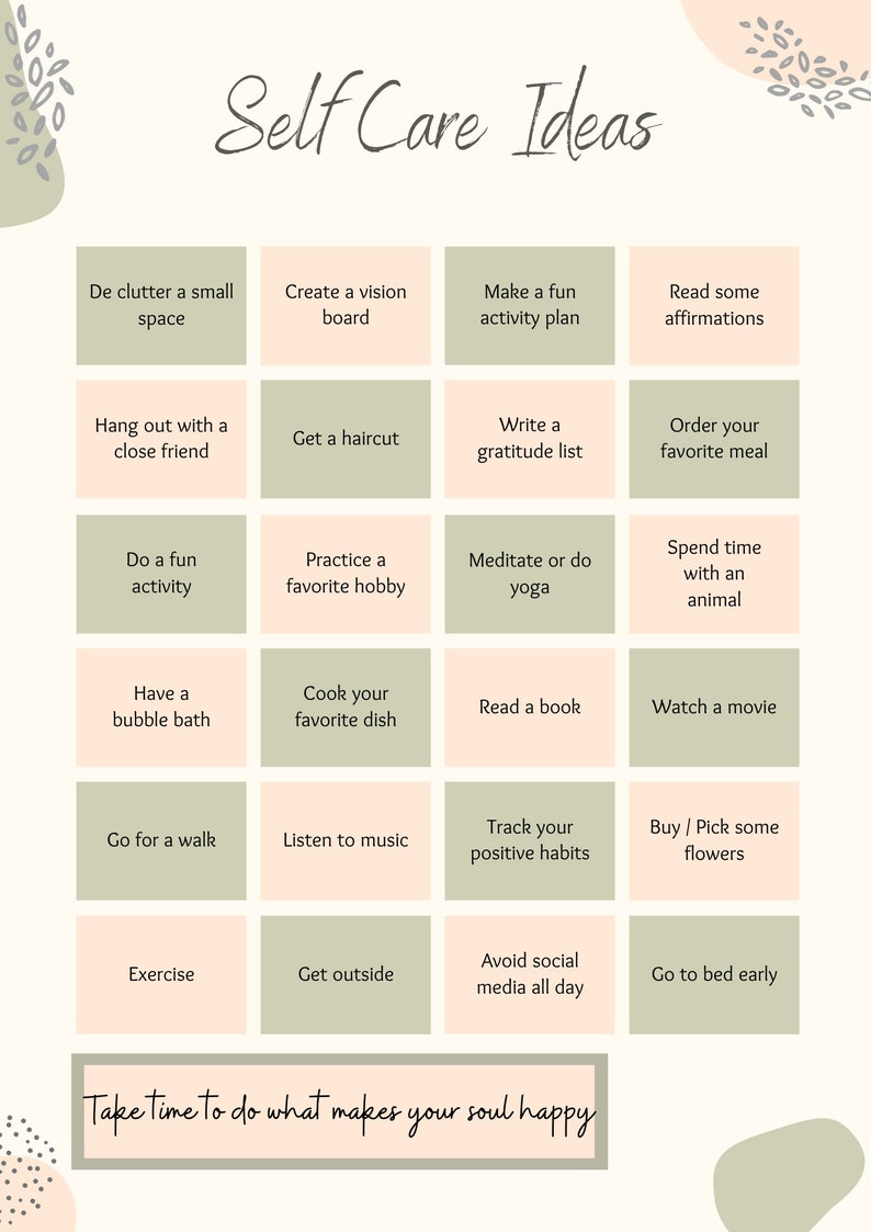 My Mental Health Planner Bundle - Etsy