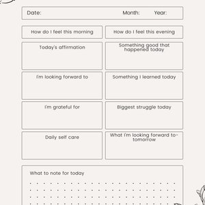 My Mental Health Planner Bundle - Etsy