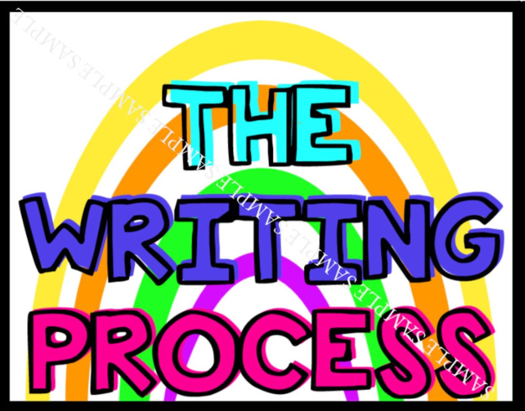 Rainbow Bright Writing Classroom Posters - Etsy