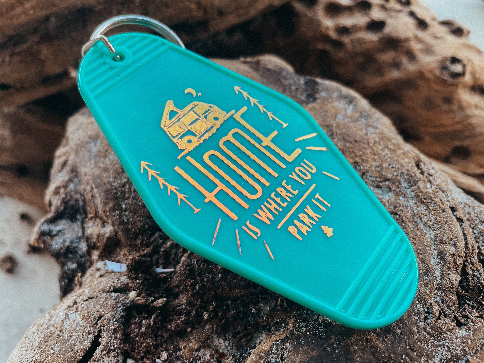 Camping Hotel Retro Motel Key Chain Camping Hotel Key Tag Camping Key ...