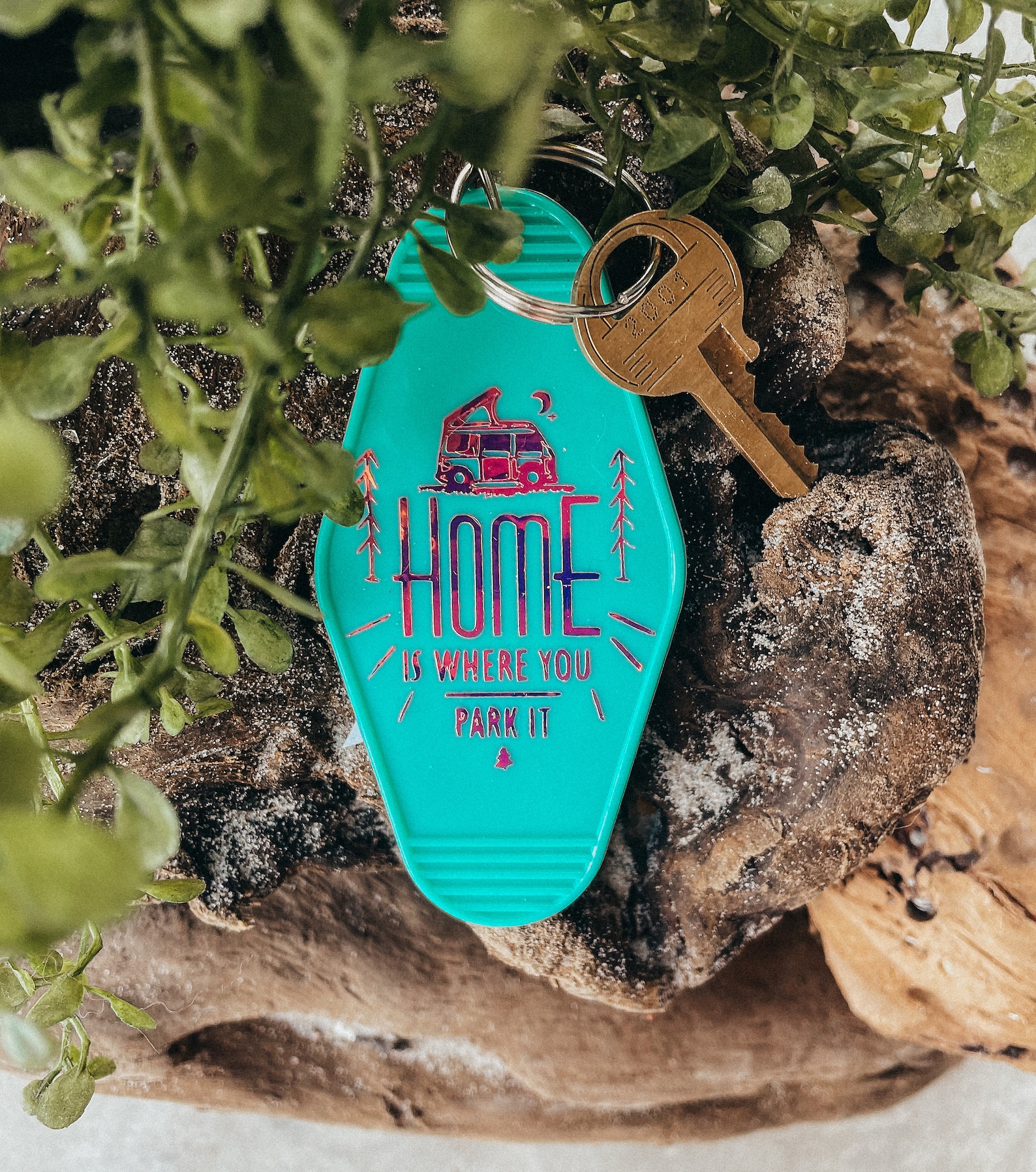 Camping Hotel Retro Motel Key Chain Camping Hotel Key Tag Camping Key ...