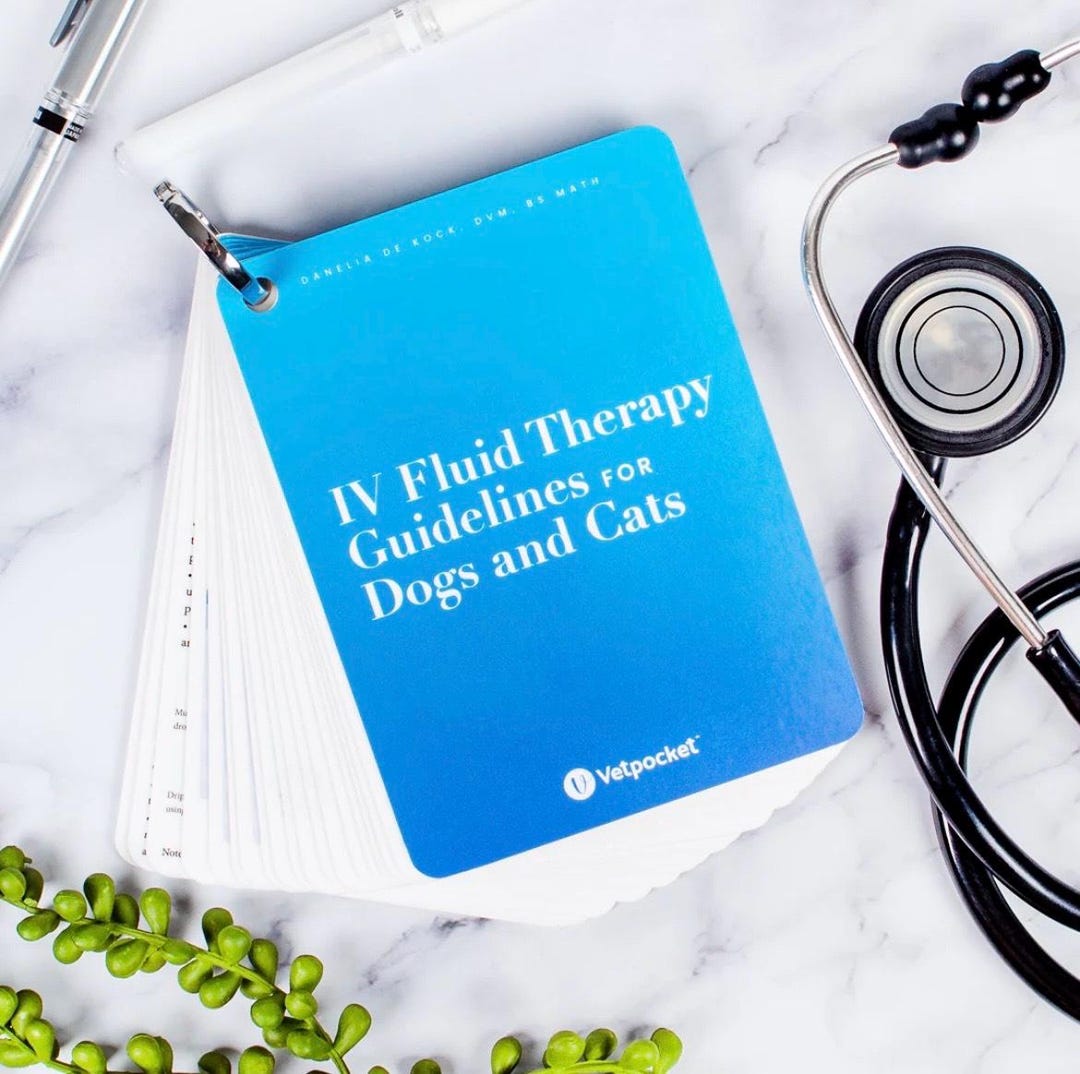IV Fluid Therapy Guidelines for Dogs and Cats - Etsy