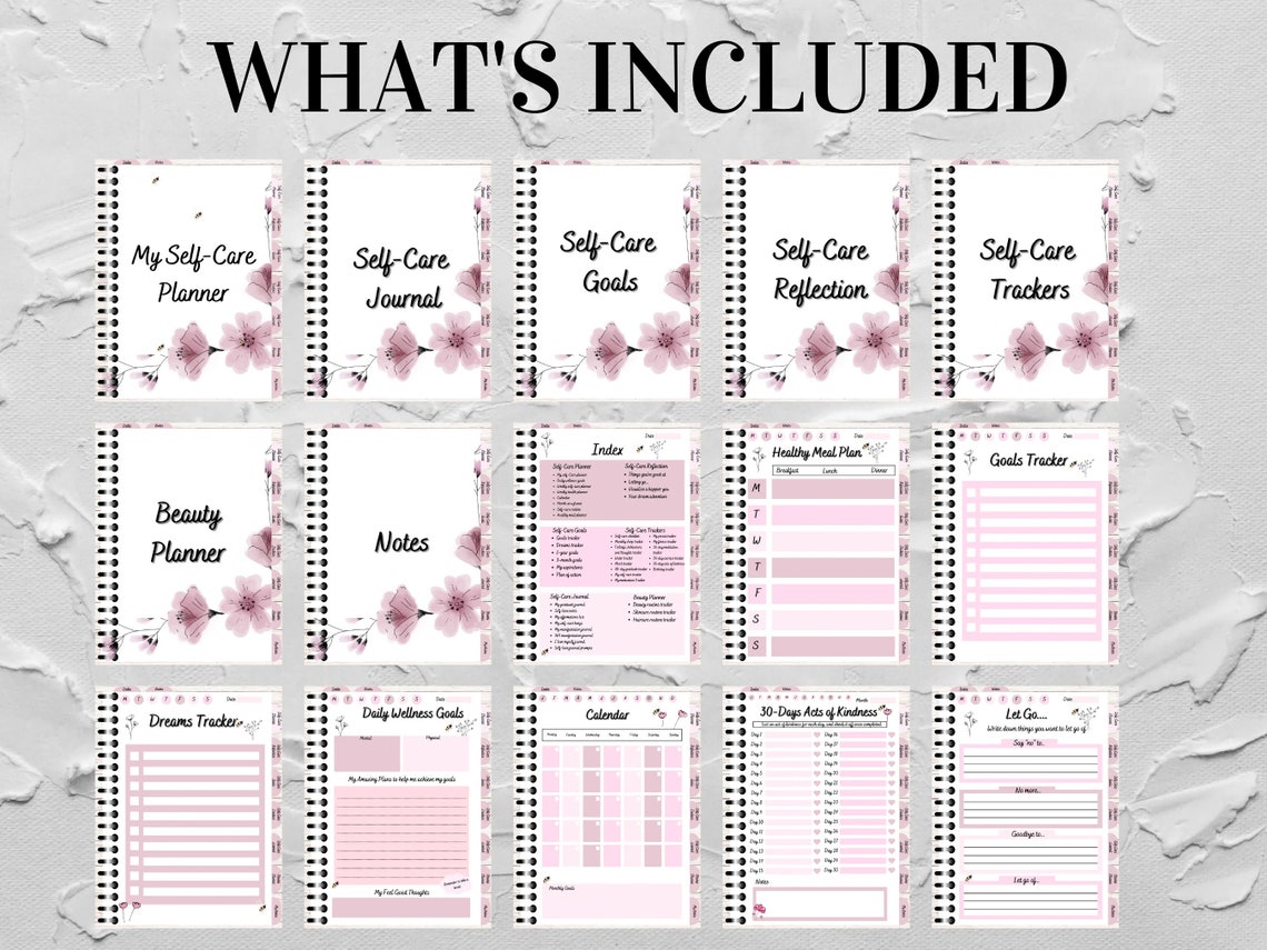 Self Care Digital Planner | Goodnotes, Notability, Clickup and More ...