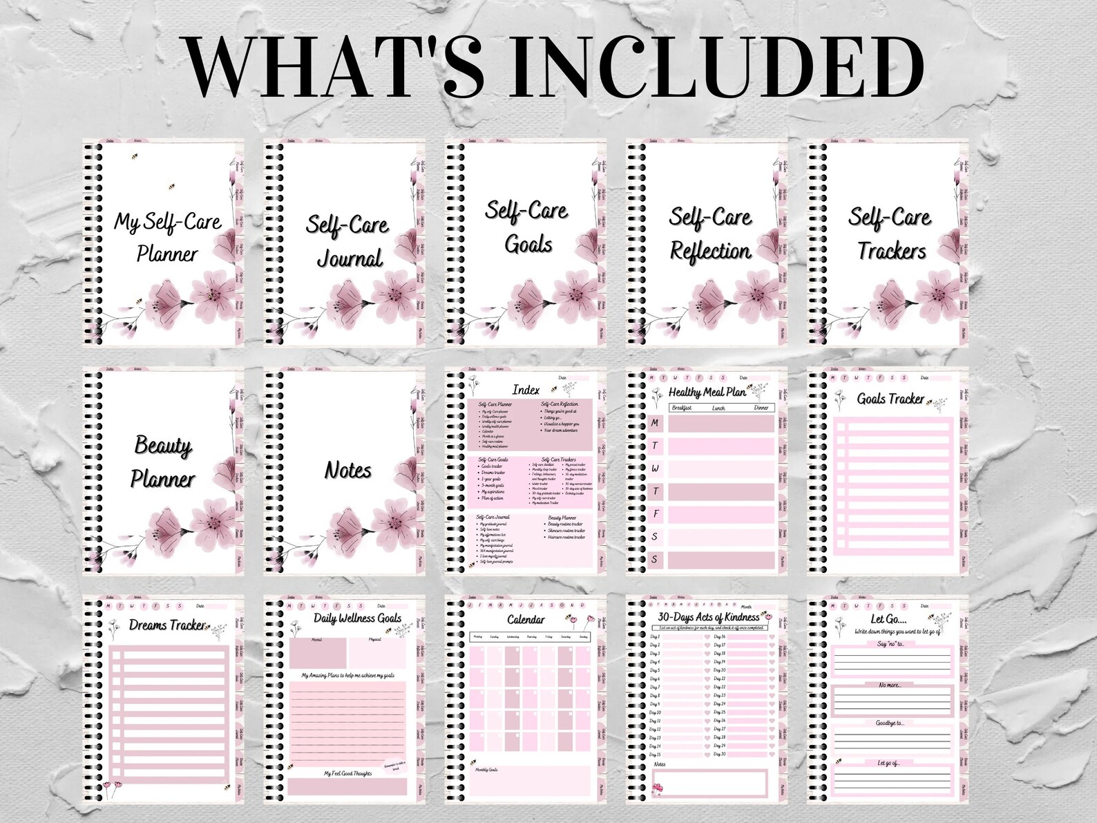Self Care Digital Planner | Goodnotes, Notability, Clickup and More ...