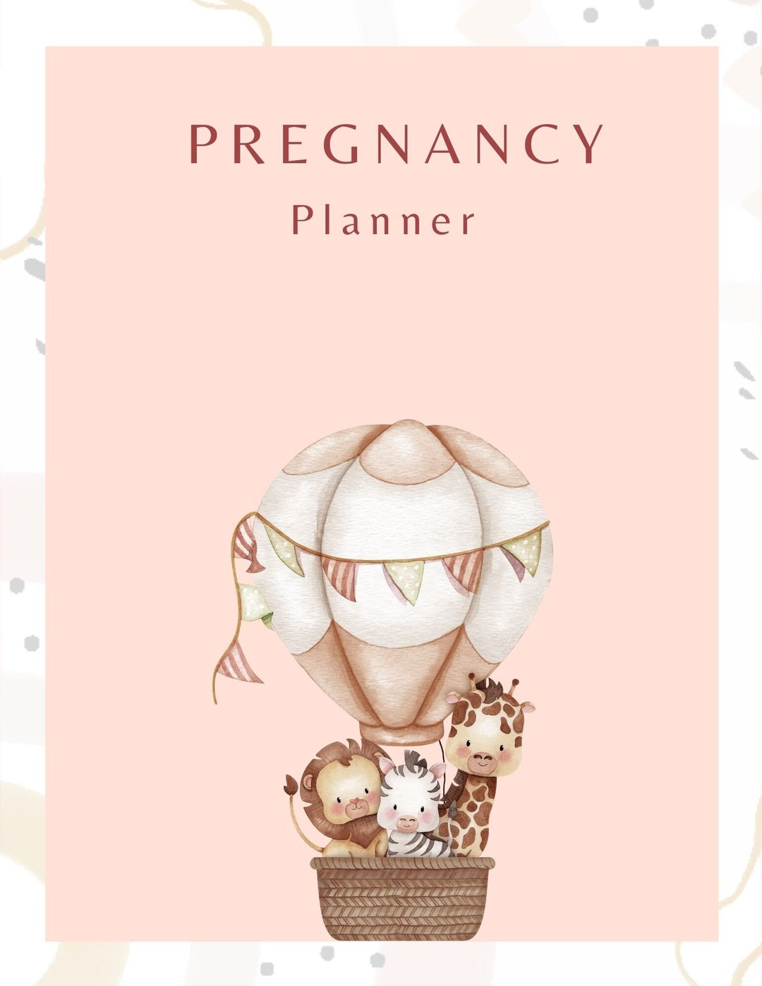 Digital and Print Pregnancy Planner - Help Keep Track of Your Wonderful ...