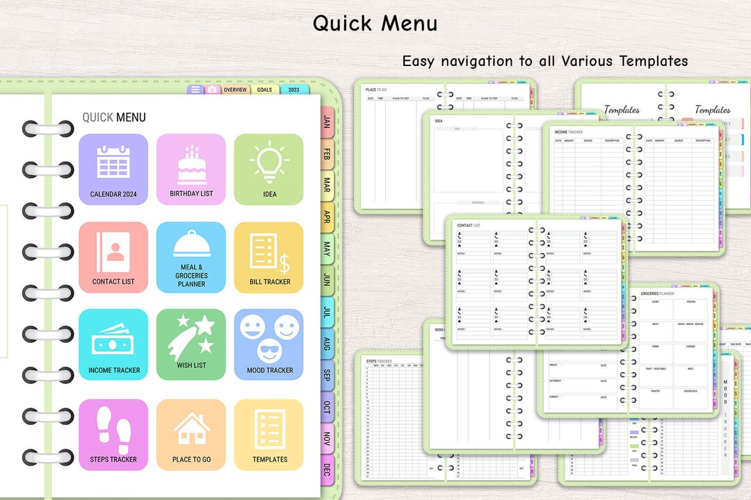Ultimate Life Digital Planner for Goodnotes, Notability, Ios, Android ...