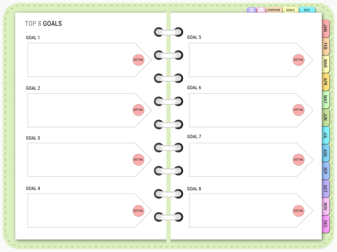 Ultimate Life Digital Planner for Goodnotes, Notability, Ios, Android ...
