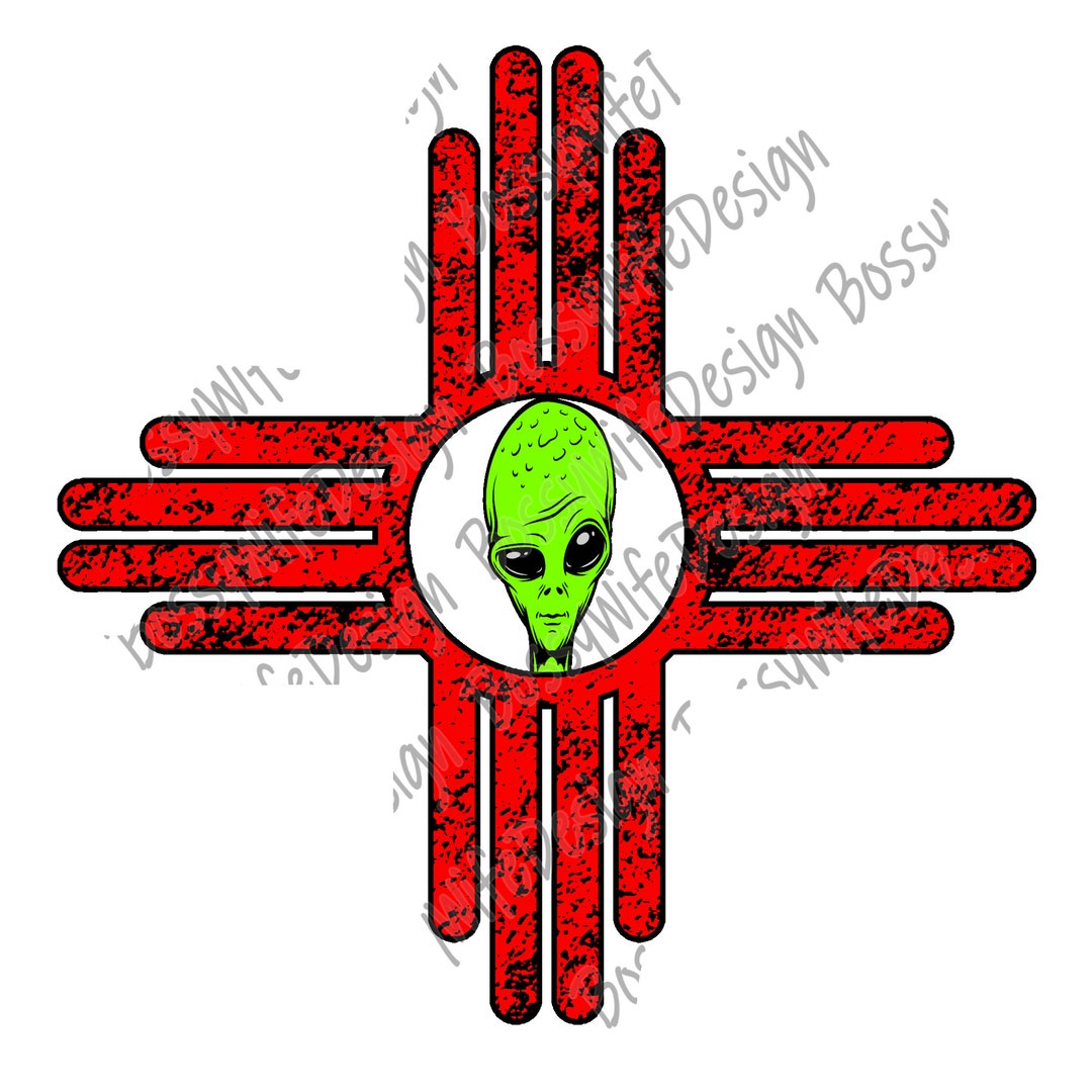 Alien Zia Digital Download Png, Svg - Etsy