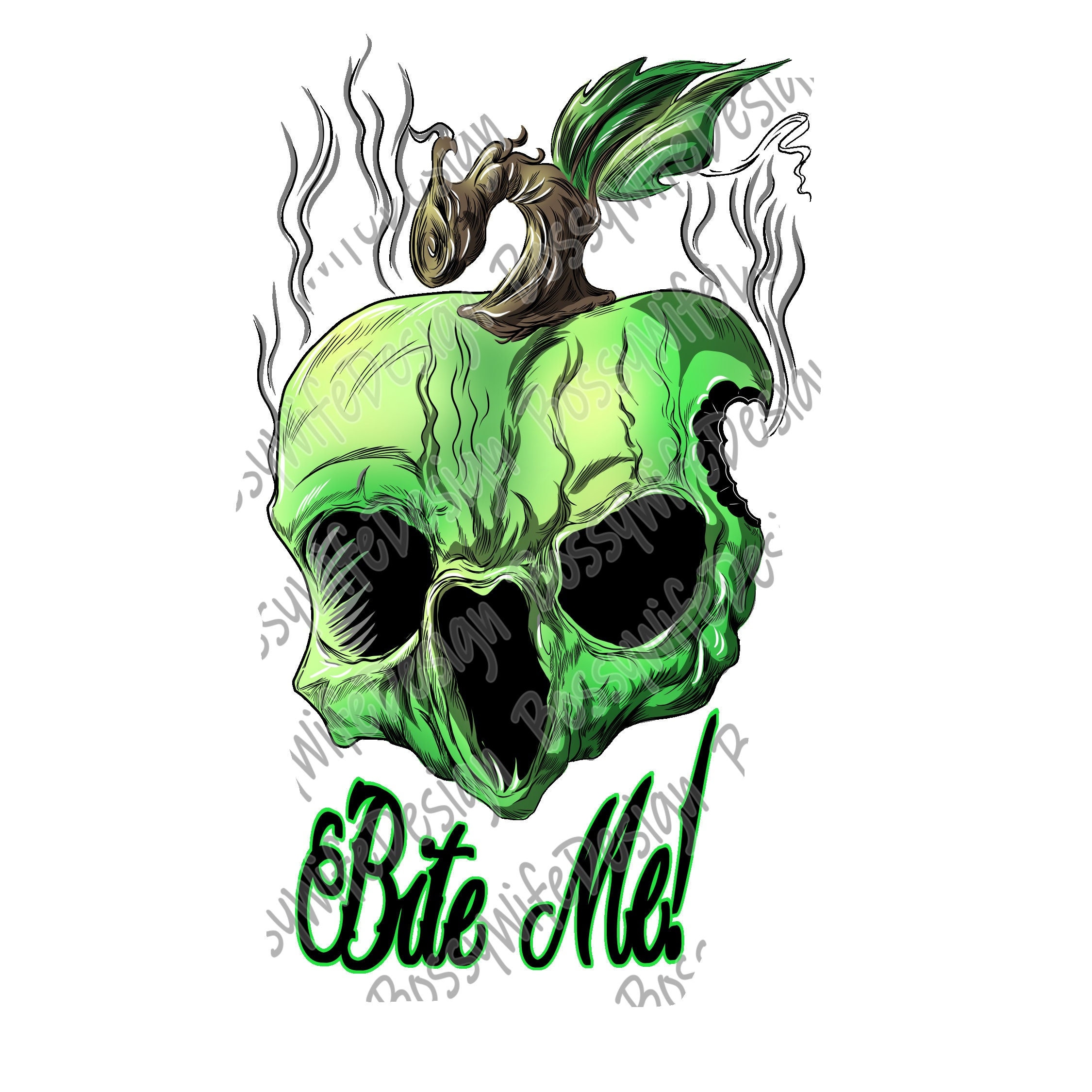 Poison Apple "bite Me" Digital Download Png/jpeg - Etsy
