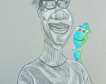 Soul Pixar Drawing - Etsy