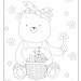 Digital Print Children's Coloring Book - Bears - Etsy