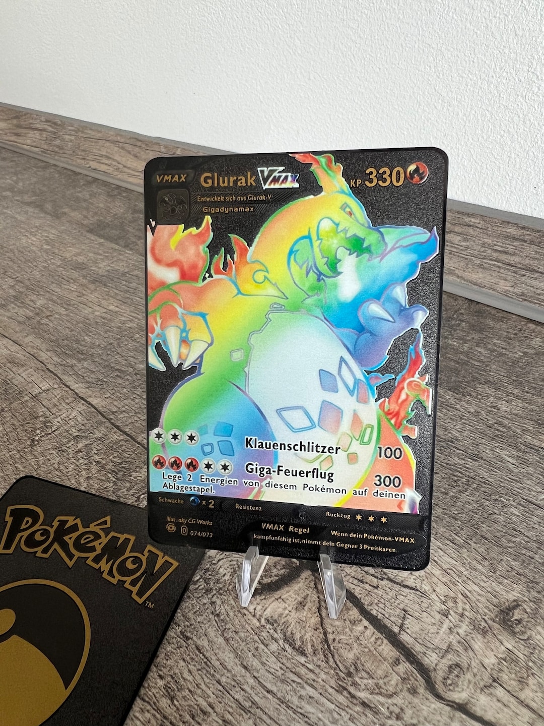 Charizard VMAX Charizard VMAX Metal Pokemon Trading Card - Etsy