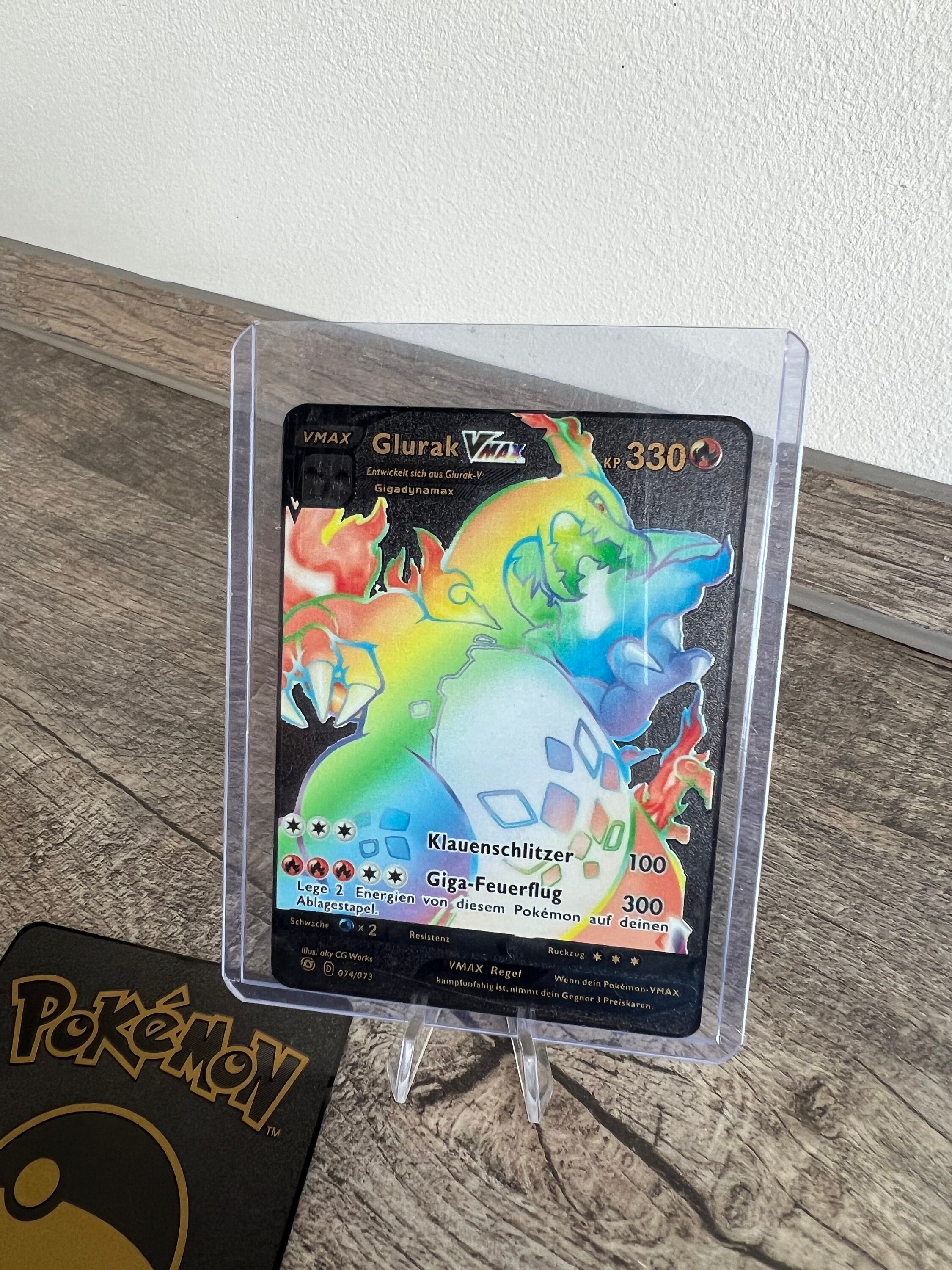 Charizard VMAX Charizard VMAX Metal Pokemon Trading Card - Etsy