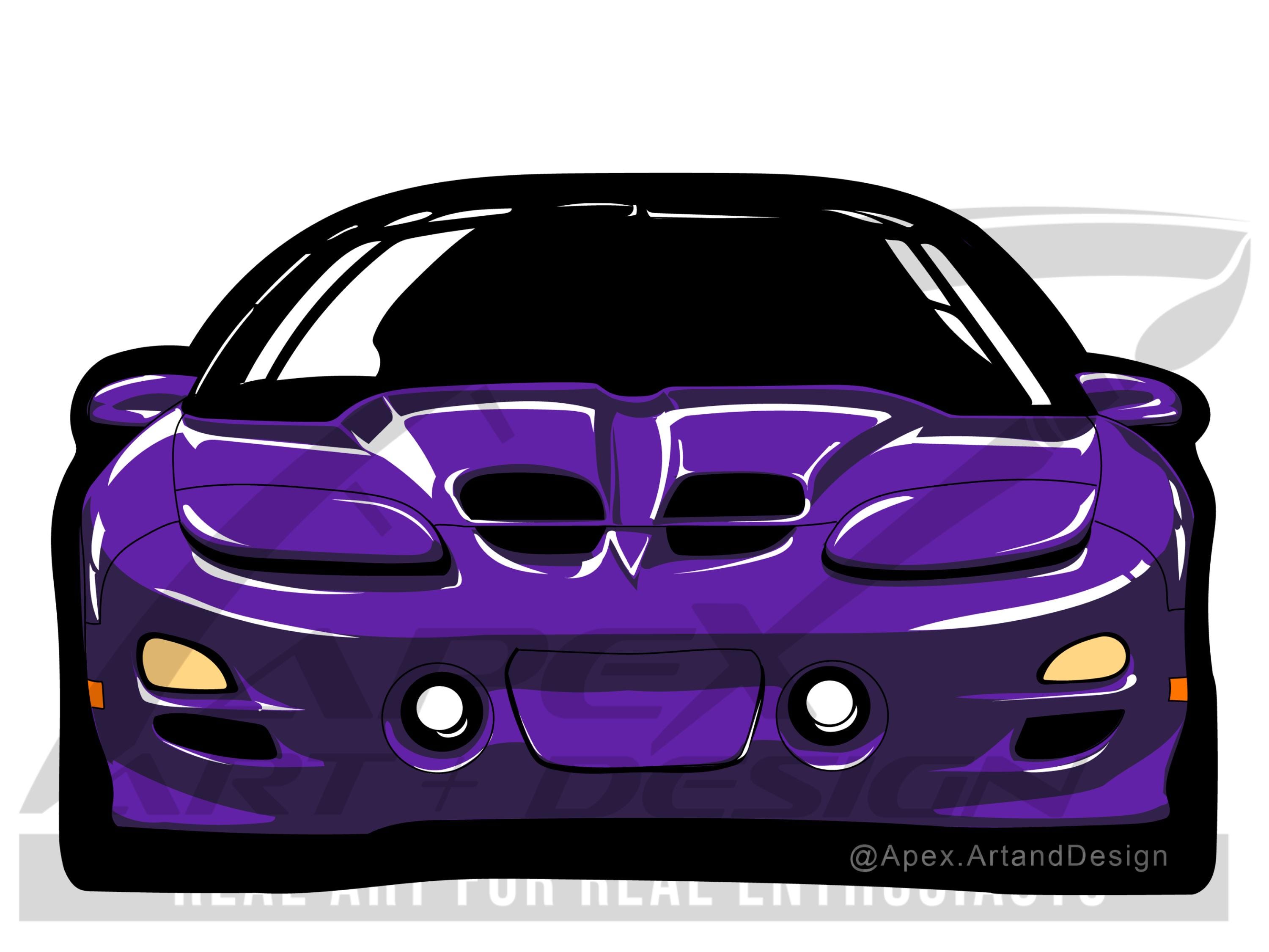 4th Gen Trans Am Vinyl Sticker - Etsy