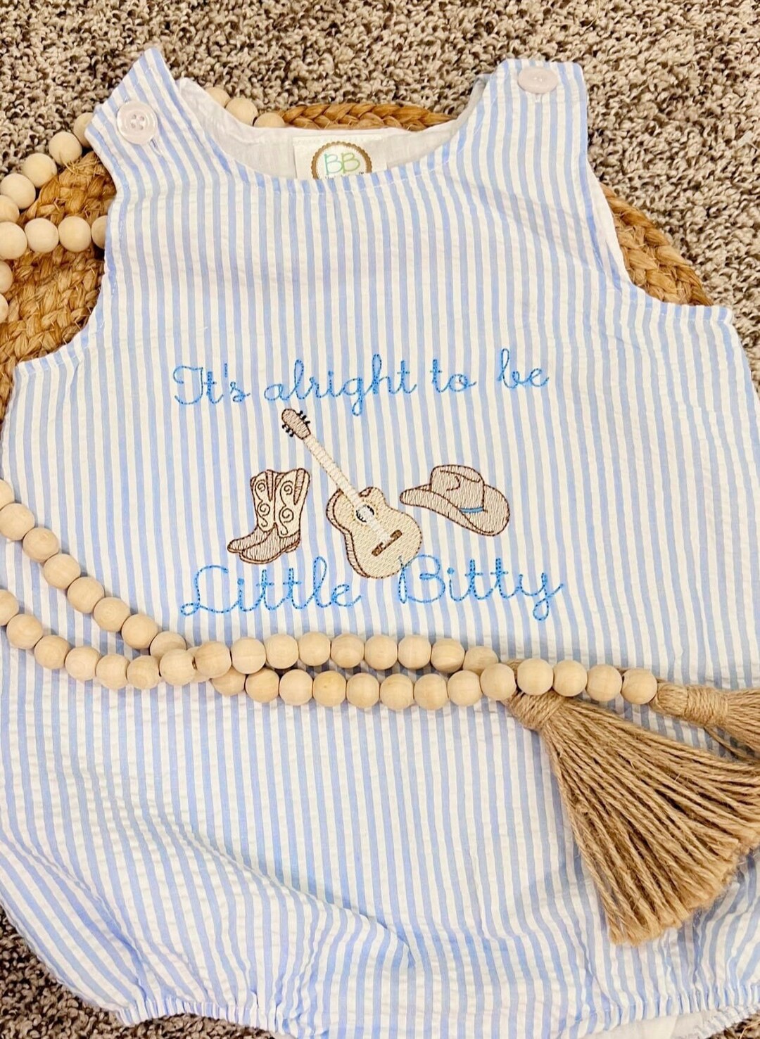 Personalized Boy Bubble/ Embroidery/ Boy Monogram/ Boy Embroidered ...